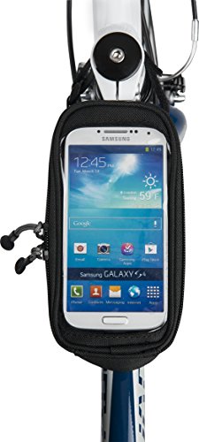 BELL Stowaway 450 Top Tube Frame Bag with Phone Storage - Black/Silver