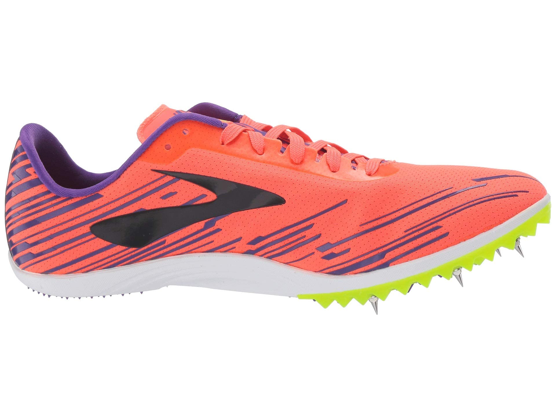 Brooks Mach 18 Fiery Coral/Electric Purple/Black 10.5 B (M)