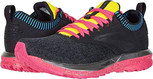 Brooks Ricochet Black/Pink/Yellow 11 B (M)