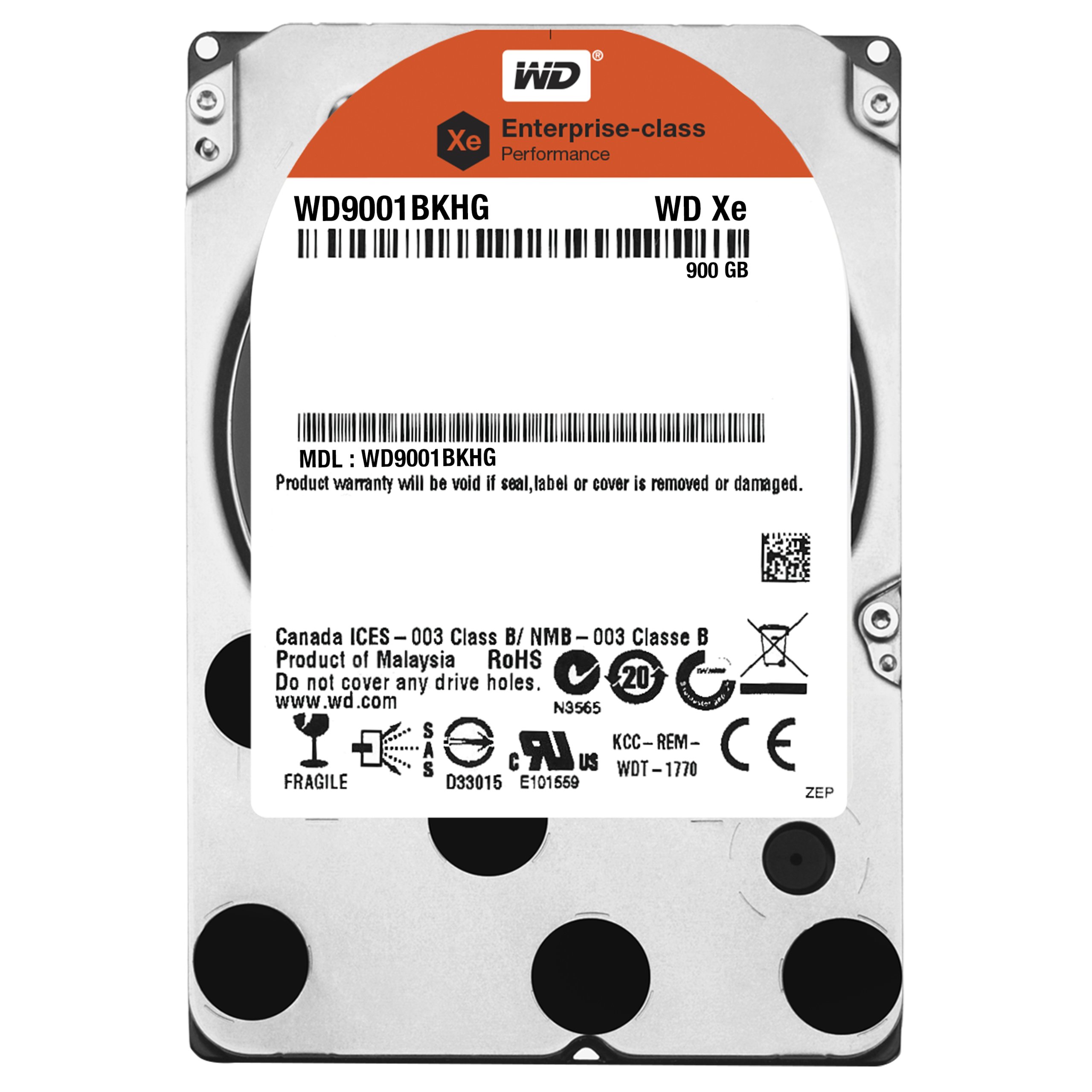 Western Digital Bare Drives 900 GB S25 SAS 10,000 RPM 32 MB Cache Bulk/OEM Enterprise Hard Drive - Amazon Frustration - Free Packaging (WD9001BKHG)