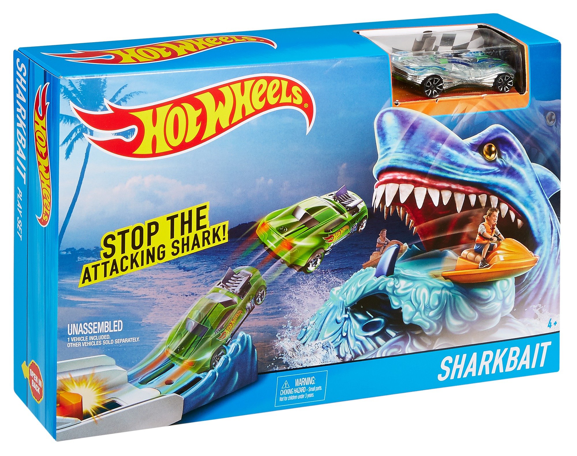 Hot Wheels Sharkbait Play Set