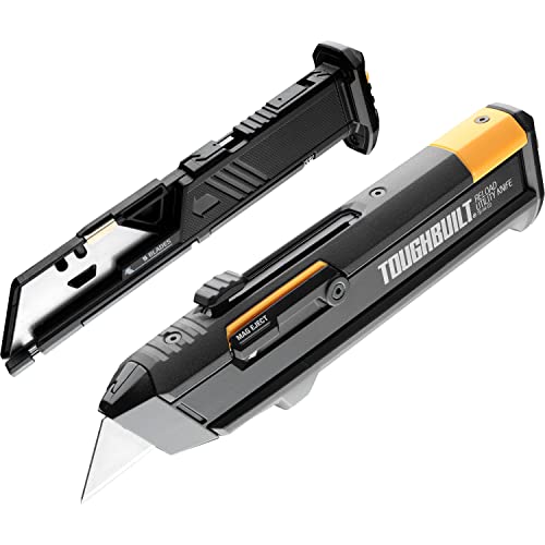ToughBuilt Utility Knife + 2 Blade Mags, (TB-H4S2-03)