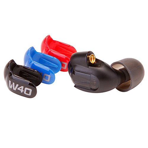Westone W40 Four-Driver True-Fit Earphones with MMCX Audio Cable and 3 Button MFi Cable with Microphone