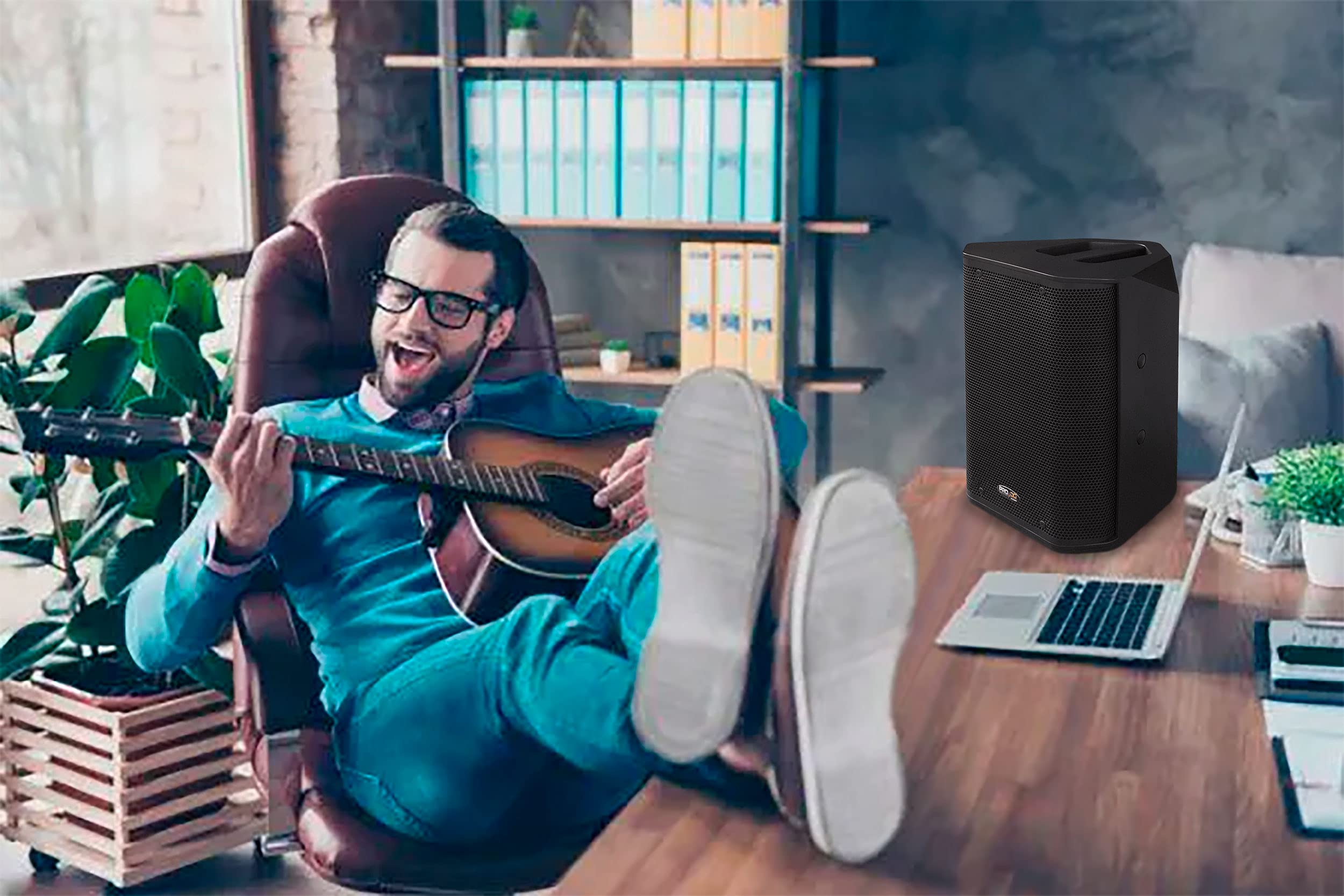 Pro DG i 603 A (600 Watts) Professional Compact All-in-One Battery-Powered System with Bluetooth (6 Hours) - (Made in Spain)
