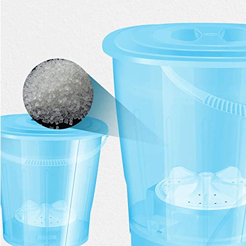 BHVXW 4.5kg Mini Washing Machine Split Bucket Three Barrels Socks Underwear Short-Sleeved Shirt (Color : Black)