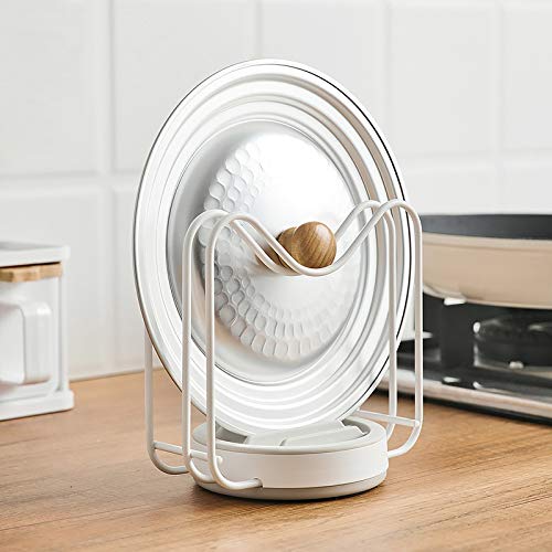 BHVXW Kitchen Spoon Holder Pot Lid Holder Storage Box Pot Lid Holder Storage Pot Lid Spoon Holder Tableware Storage Rack