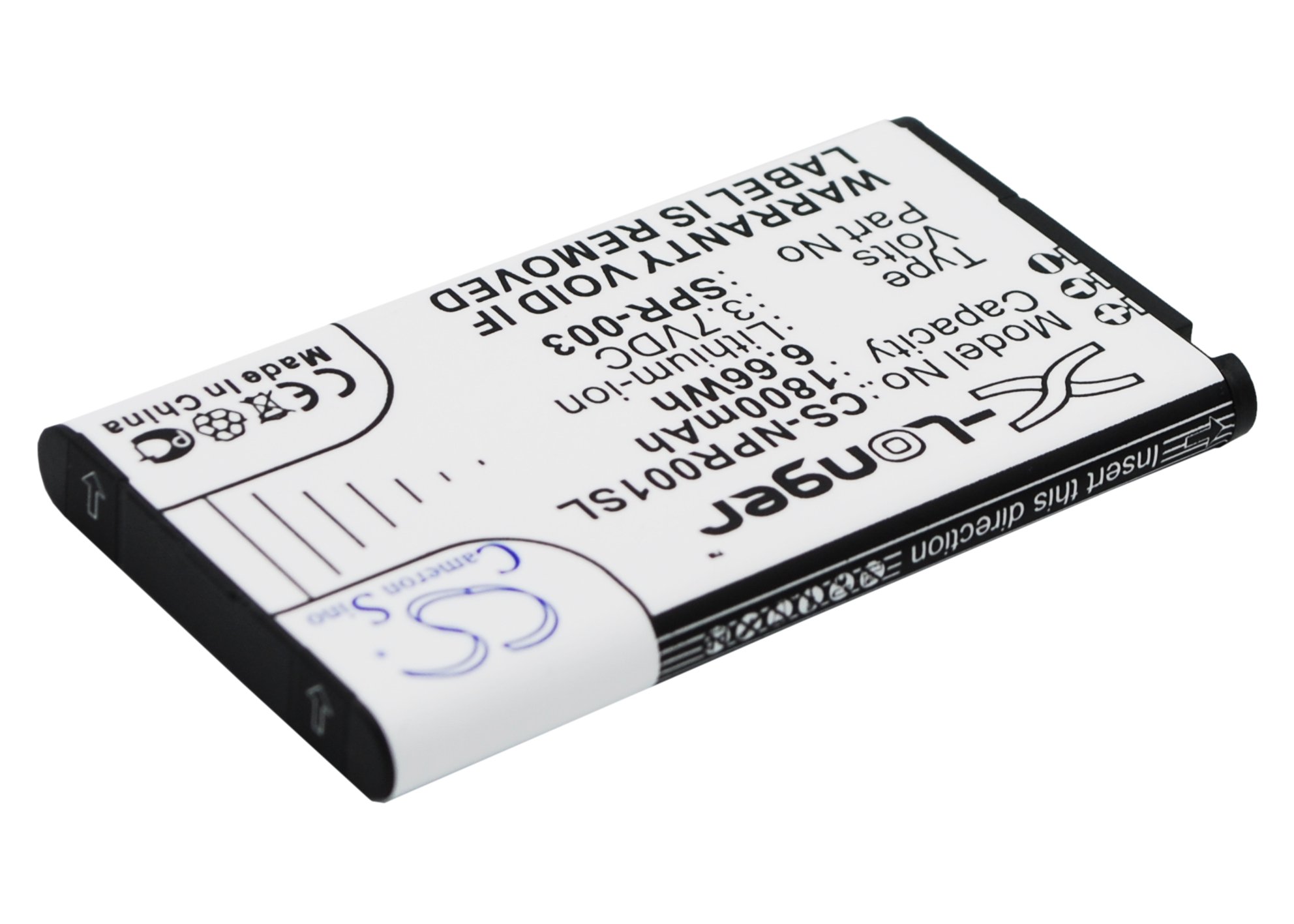 Cameron Sino 1800mAh / 6.66Wh Replacement Battery for Nintendo 3DSLL, DS XL 2015, New 3DSLL, SPR-001, SPR-003, SPR-A-BPAA-CO