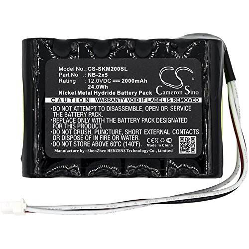 Cameron Sino Battery for SatLook Micro G2, Micro HD, Micro+ P/N: NB-2x5 2000mAh / 24.00Wh Ni-MH