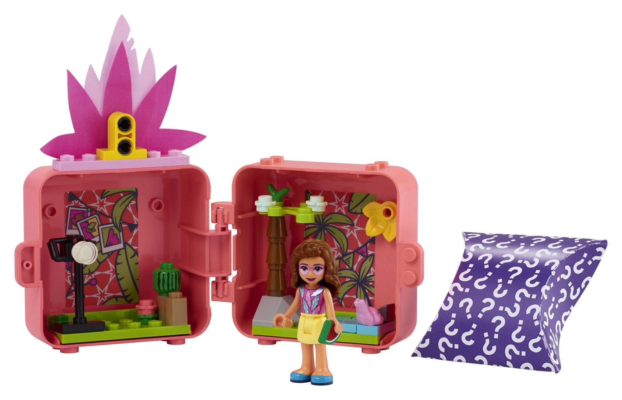 LEGO Friends Olivia's Flamingo Cube 41662 Building Kit; Includes Flamingo Toy and Mini-Doll Toy; Portable Playset Makes Great Creative Gift, New 2021 (41 Pieces)