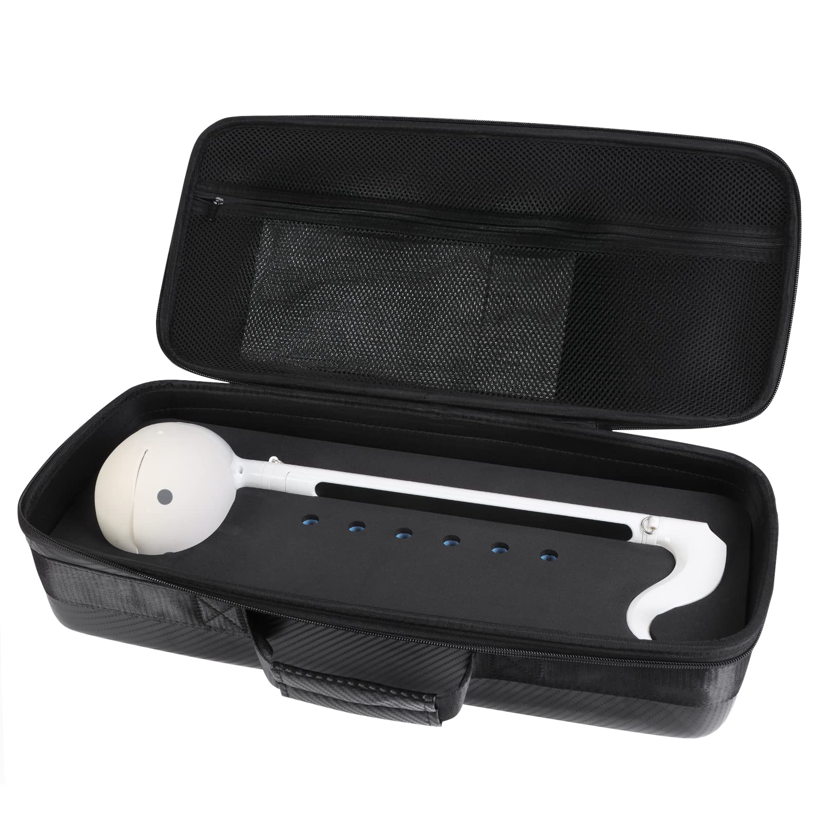 Protection Case With Extra Storage For Otamatone Deluxe and Techno | Lightweight and Waterproof Automatone Instrument Holder | Sturdy and Portable | Crafted by Experts | Designed in Sweden