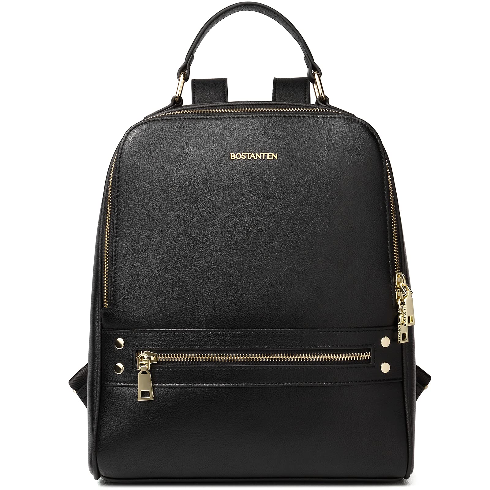 BOSTANTEN Backpack Purse for Women Travel Fashion Backpack Genuine Leather Casual College Daypack
