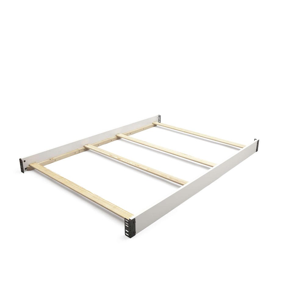 Simmons Kids Slumbertime Full Size Crib Conversion Rails, White Ambiance