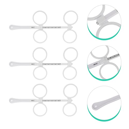 ibasenice Optometry Instrument Flip For Lens, 3pcs Optical Flipper ±25° ±0.5° ±100° Optometry Confirmation Test Tool Optometry Flips Lens