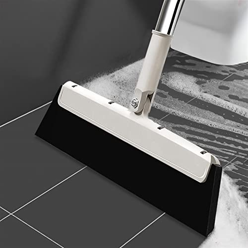 BREWIX Dust Pan Floor Cleaning Squeegee Magic Silicone Broom Bathroom Mirror Window Squeegee Wiper Pet Hair Dust Broom Household Cleaning Tolols Wiper