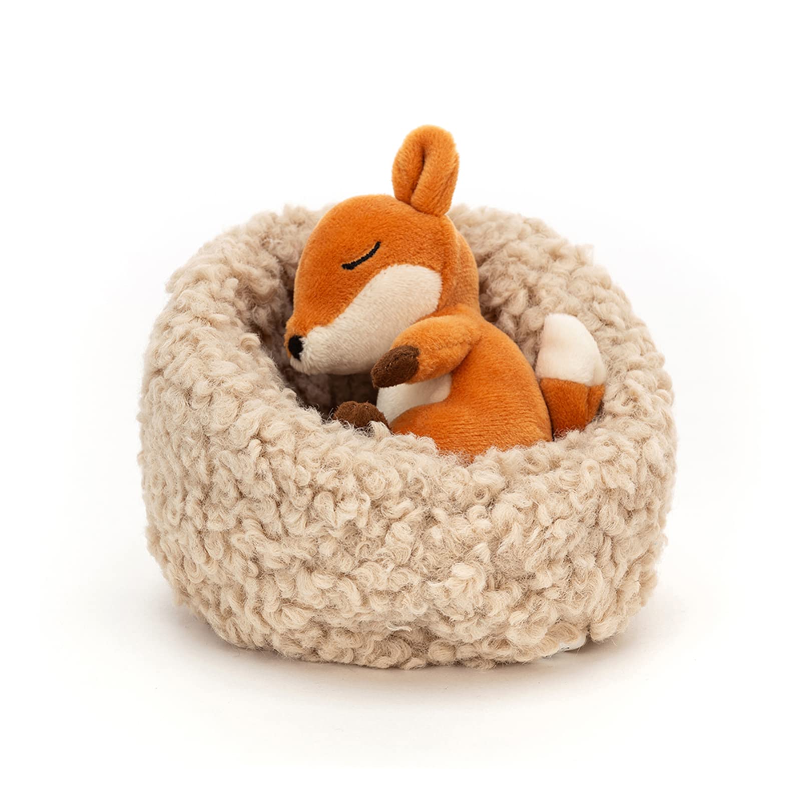 Jellycat Hibernating Bunny Stuffed Animal, 5 inches | Rabbit and Bunny Plush Toy | Classic Children's Gift