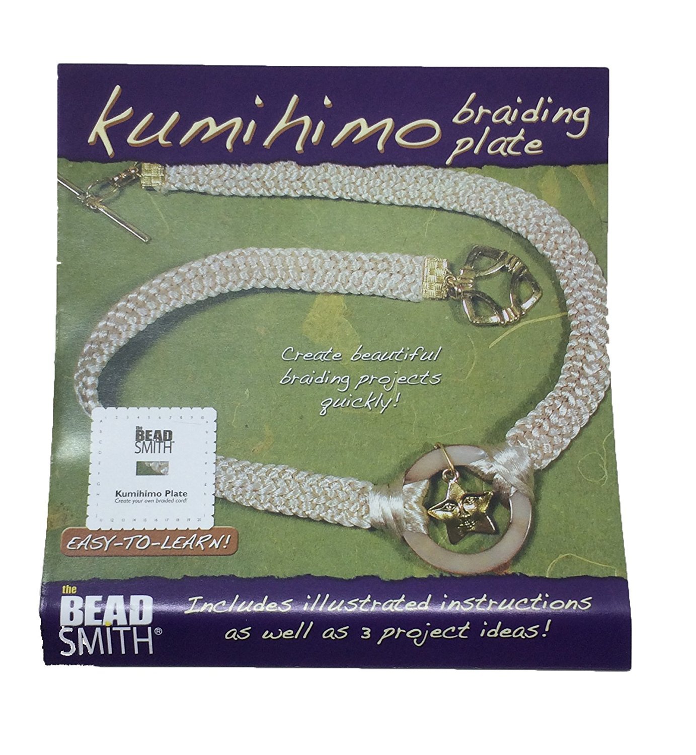 Kumiloom, Round Disk, Square Disk - Set of 3 Kumihimo Disks