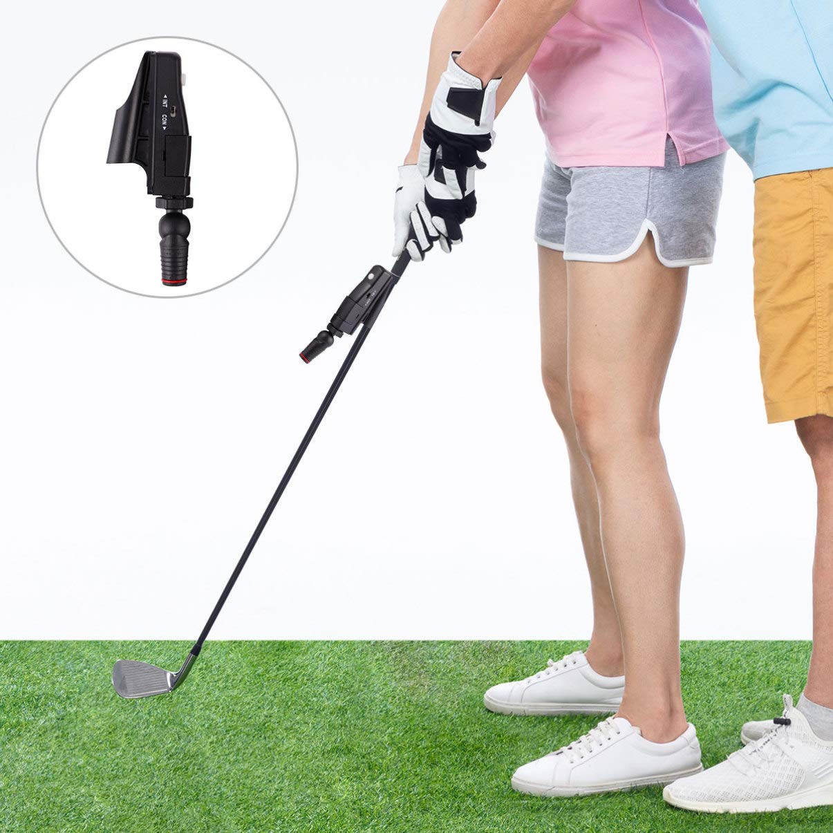 BESPORTBLE Golf Swing Training Aid Laser Corrector Swing Posture Indicator Golf Practice Accessories for Golf Training Beginner