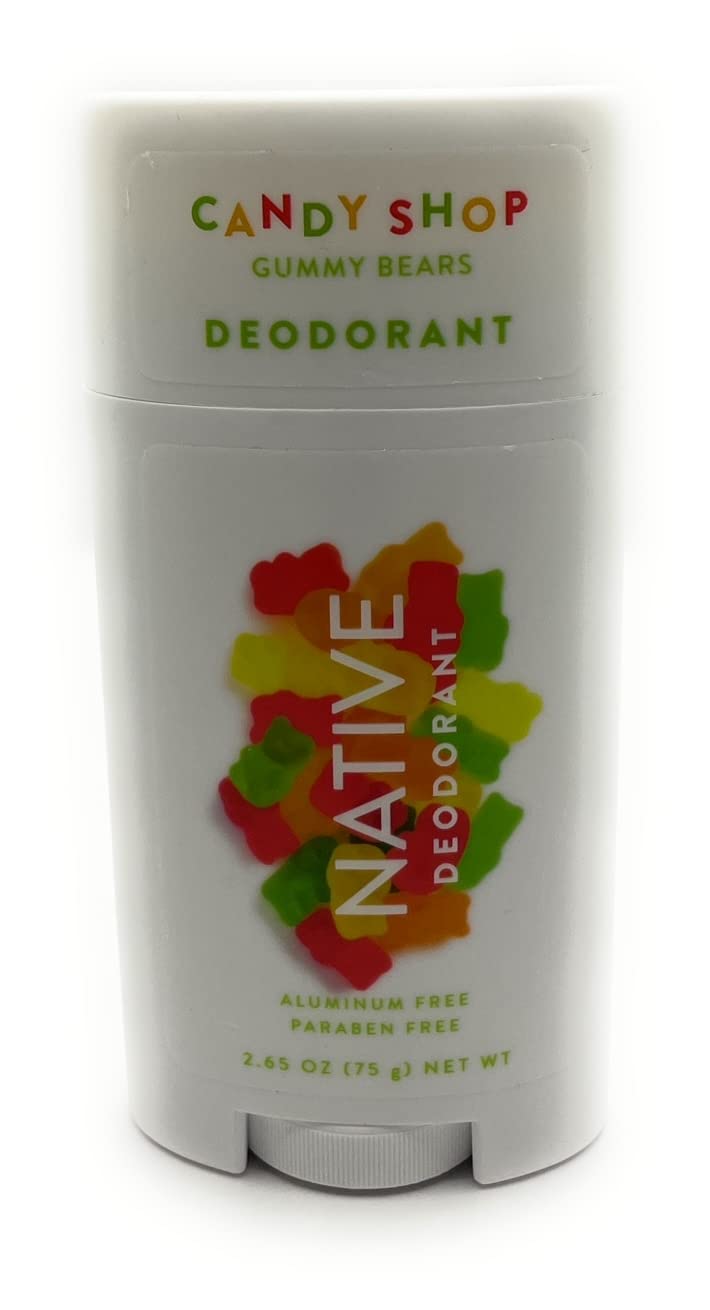 Candy Shop Native Collection Bundle Includes (1) Each : Gummy Bears Body Wash (18 oz) and Gummy Bears Deodorant (2.65 oz)