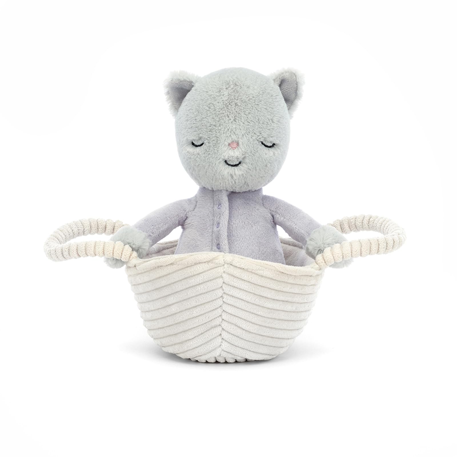Jellycat Rock-a-Bye Bunny Stuffed Animal, 8 inches | Rabbit & Bunny Plush Toy | Classic Children's Gift