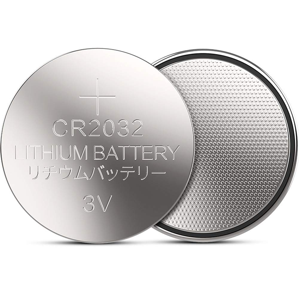 SkoTeRy 100Packs CR2032 Lithium Battery 3V cr2032 Coin Cell 230mAh Bulk