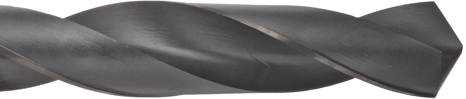 Michigan Drill 202 Series High-Speed Steel General Purpose Drill Bit, 3 Morse Taper Shank, Spiral Flute, 118 Degrees Conventional Point, 23/32" Size (Pack of 1)