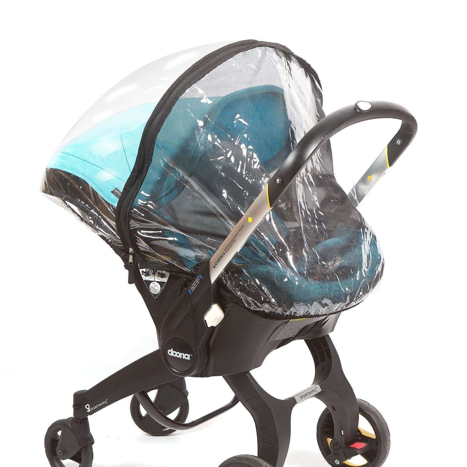Baby Child Car Seat Rain Cover for Doona Car Seat Protects Insect Screen, Waterproof, Travel