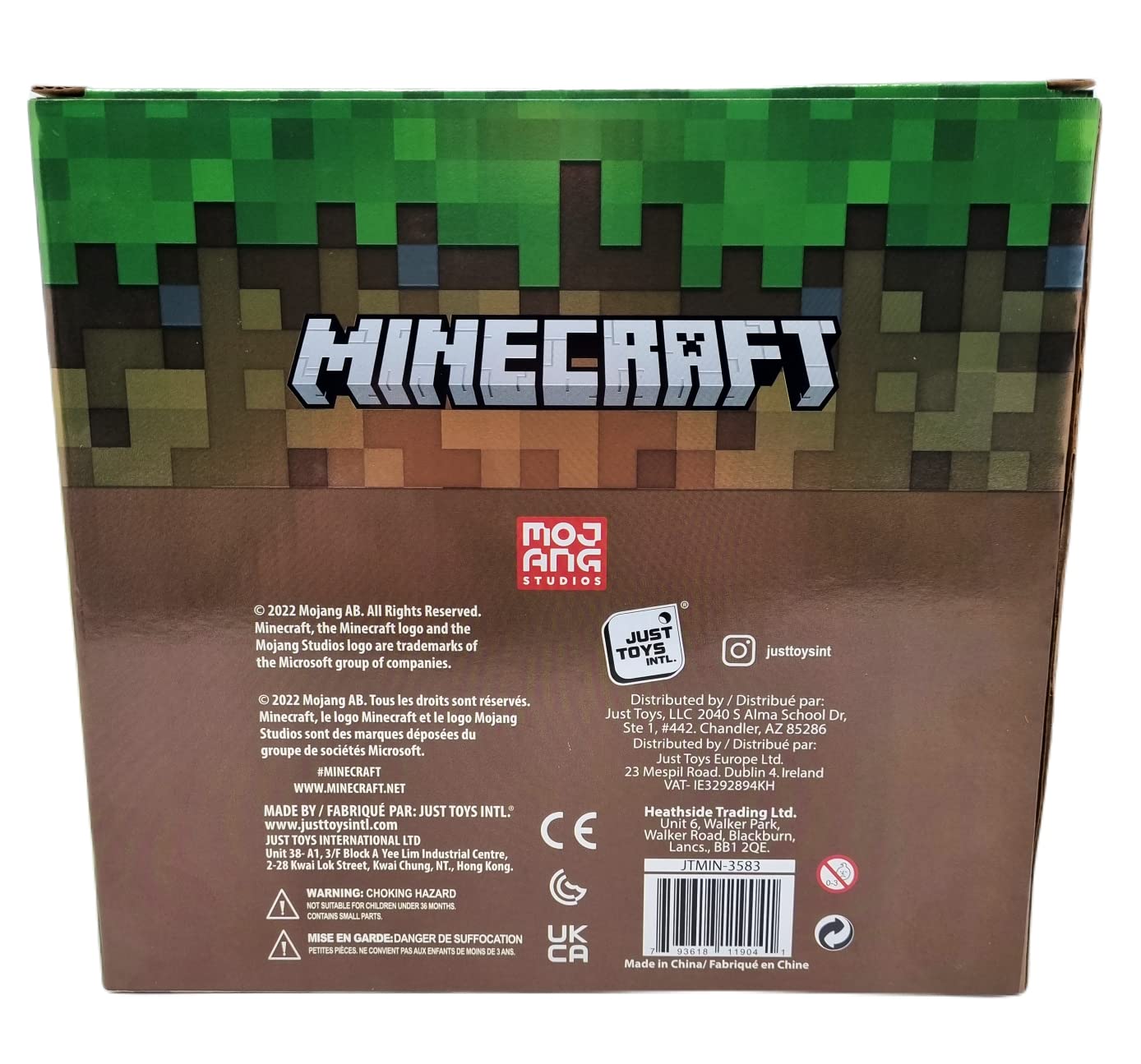 Just Toys LLC Minecraft SquishMe Series 2 Collector's Box