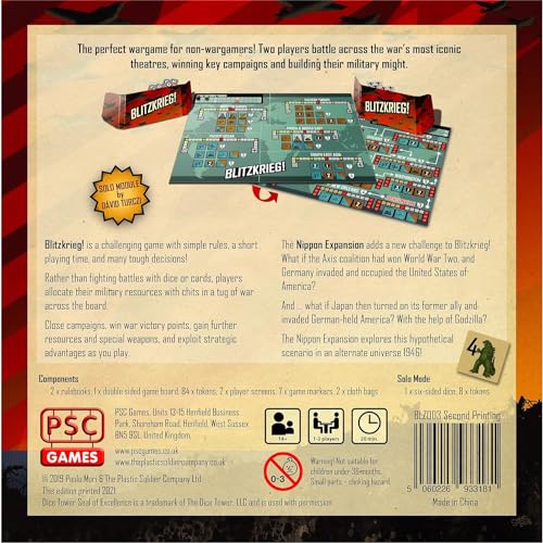 PSC Games Hush Hush Blitzkrieg! Combined Edition