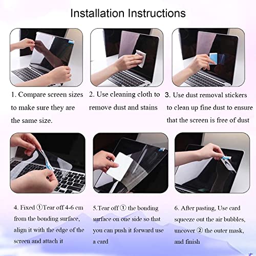 i-Tensodo 2 Pack 14 inch Anti Blue Light(Matte) Screen Protector for Dell Inspiron 7420 7425 Multi-Touch 2-in-1 Laptop, Dell Inspiron 14 5420 5425 2-in-1 Touchscreen Laptop, Blue Light Blocking & Anti Glare Screen Filter
