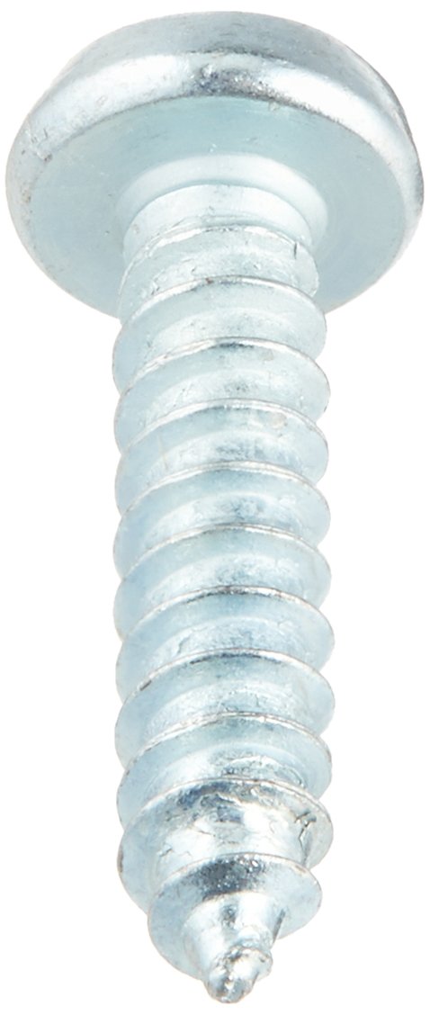 Small Parts 0610ABTP Steel Sheet Metal Screw, Zinc Plated, Pan Head, Star Drive, Type AB, #6-20 Thread Size, 5/8" Length (Pack of 100)