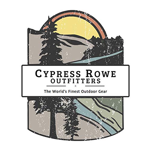 Beige 2' by 5' Sun Shade/Canopy/Umbrella for Canoe/Kayak by Cypress Rowe Outfitters, Blocks UV, Rain
