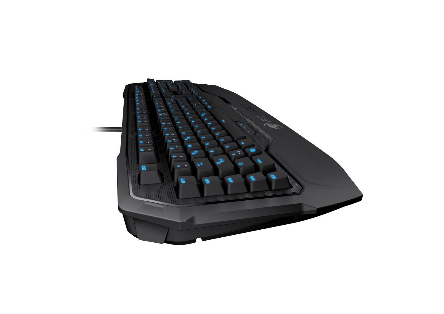 ROCCAT Ryos MK Glow – Illuminated Mechanical Gaming Keyboard - BLACK CHERRY MX Key Switch