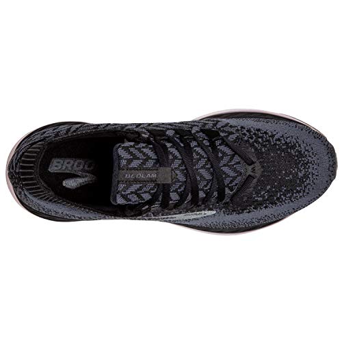 Brooks Womens Bedlam Running Shoe - Black/Black/Rose - B - 9.0