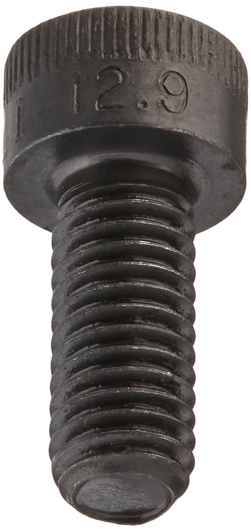 Small Parts M5012CSP Black Oxide Alloy Steel Socket Head Cap Screw, Hex Socket Drive, M5-0.8 Thread Size, 12 mm Length, Fully Threaded, US Made (Pack of 100)