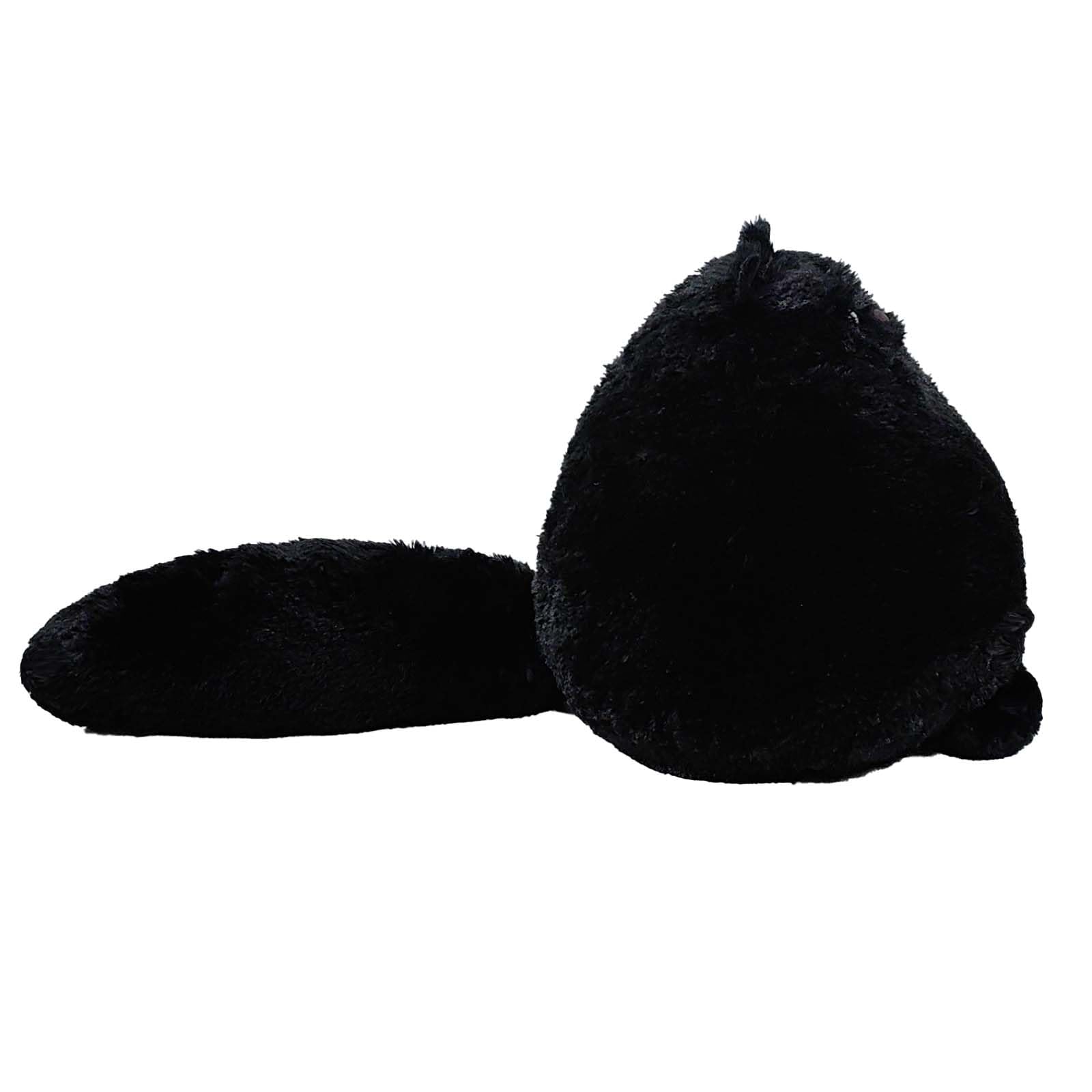 CIEXINNGN Cat Stuffed Animals - Cute Cat Plush, Plushies for Girls and Boys, Fluffy Stuffed Cat Plush, 12 Inches, Black