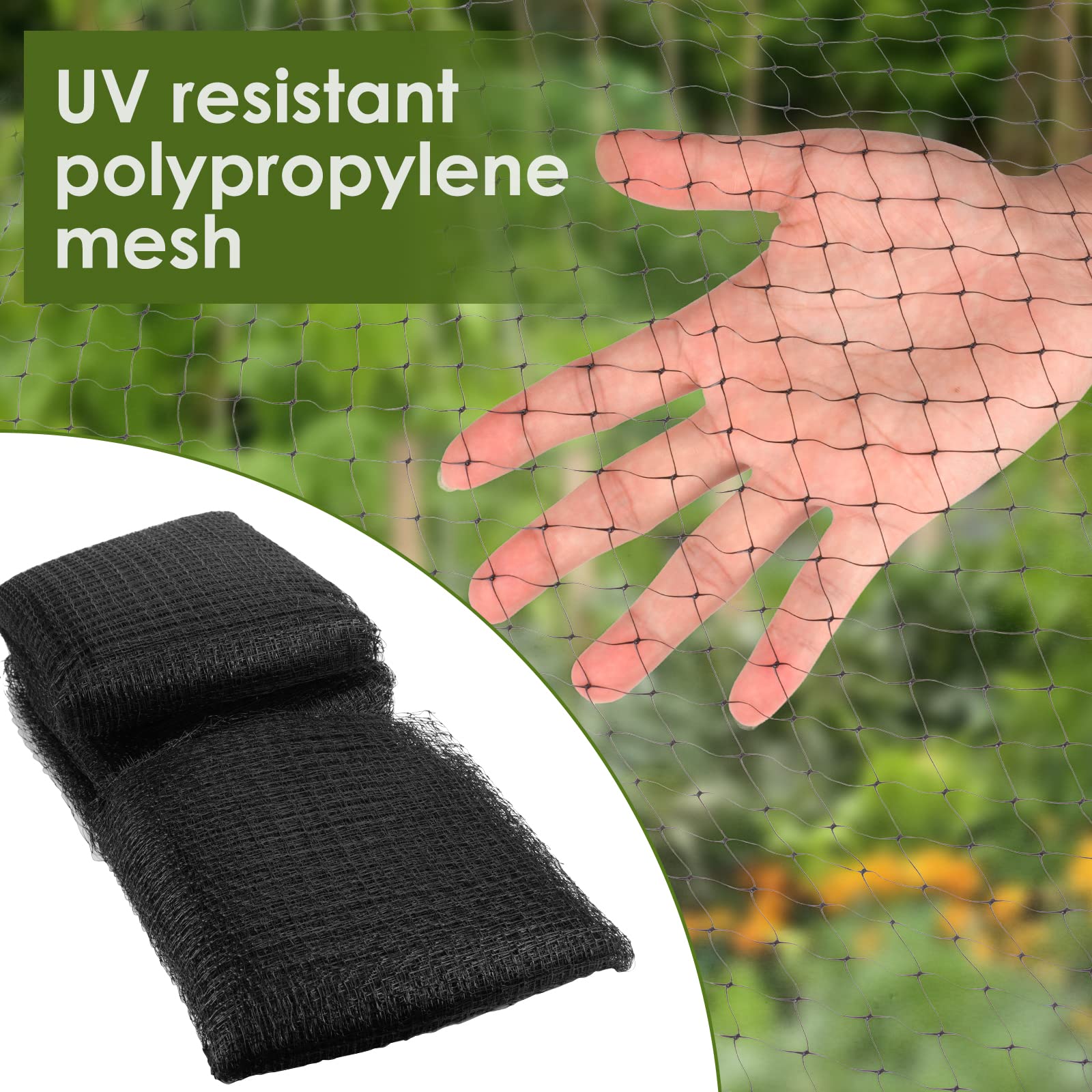 Bird Netting for Garden,7x100 Feet Fruit Tree Netting for Squirrels and Birds,Bird Netting for Garden Netting Mesh,Deer Netting for Plants Netting for Squirrels