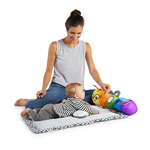 Baby Einstein 3-in-1 Travel-Pillar Tummy Play Mat, Newborn +