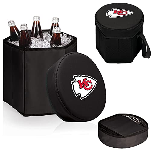 Black Kansas City Chiefs 12 Quart Bongo Cooler