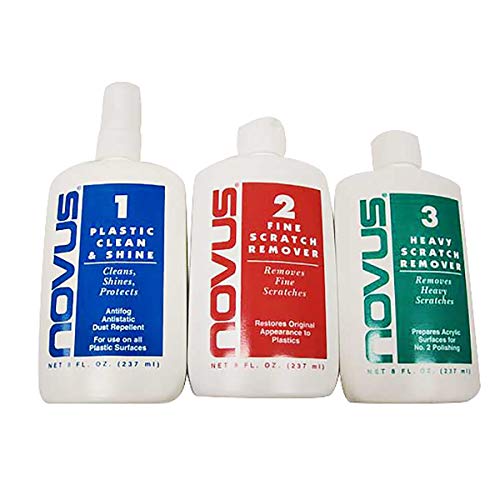 NOVUS Plastic Polish & Cleaning Set - 8 oz.