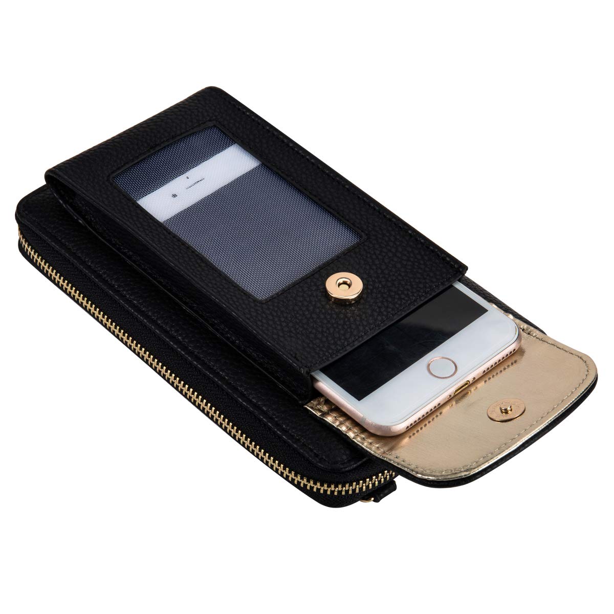 K.A RFID Small Wallet for Women Credit Card Holder with ID Window …