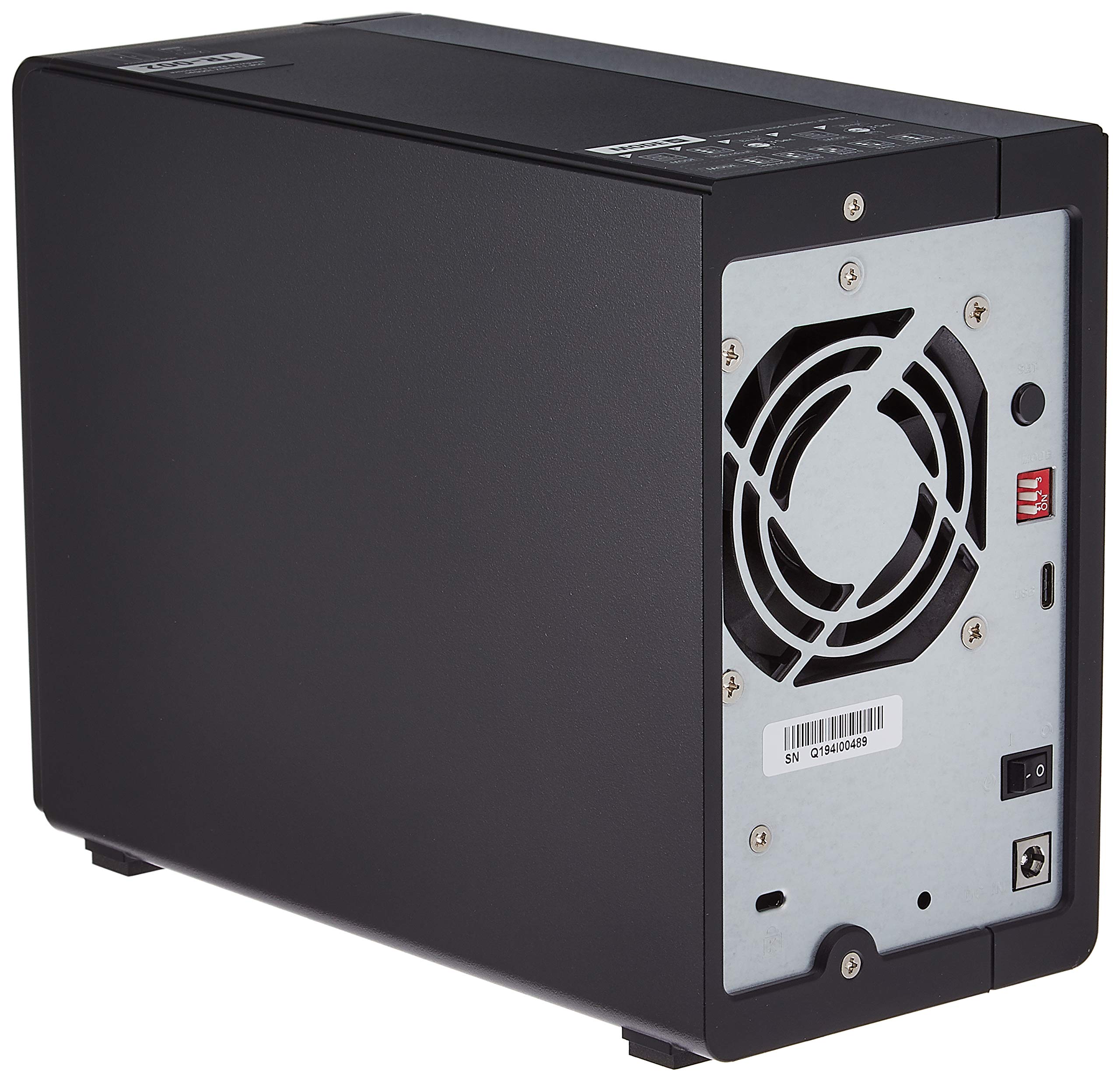 QNAP TR-002 2 Bay USB Type-C Direct Attached Storage (DAS) with Hardware RAID (Diskless) (TR-002-US)