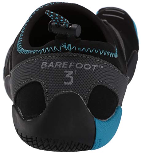 Body Glove womens Water Shoe, Black/Poolside Azure, 8 US