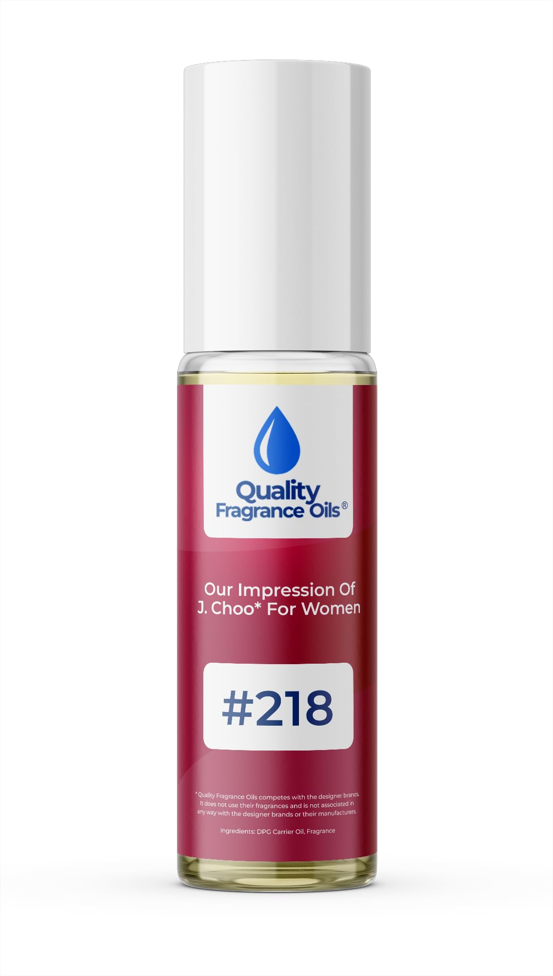 Quality Fragrance Oils' Impression #218, Inspired by J. Choo for Women (10ml Roll On)