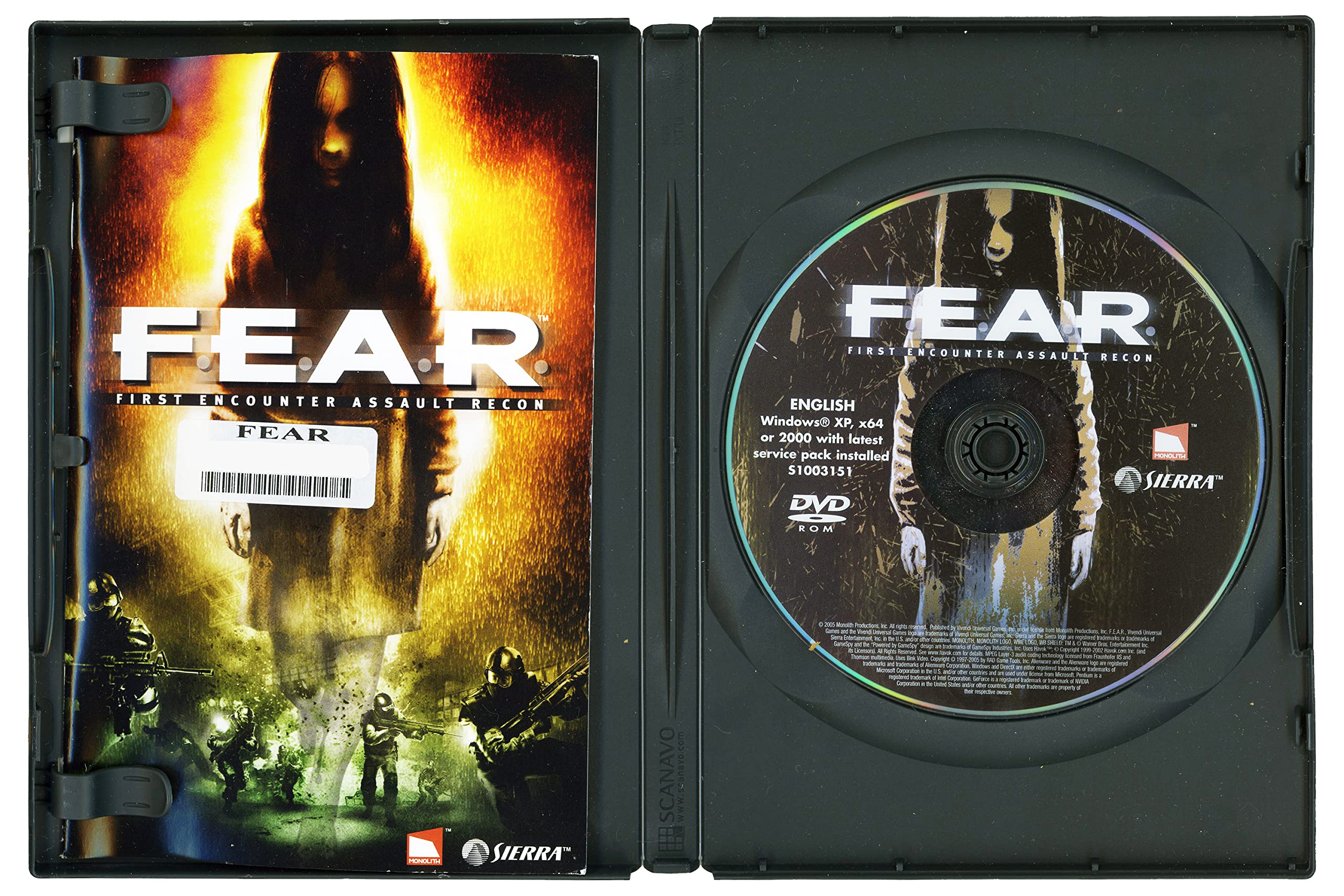 F.E.A.R.: First Encounter Assault Recon - PC