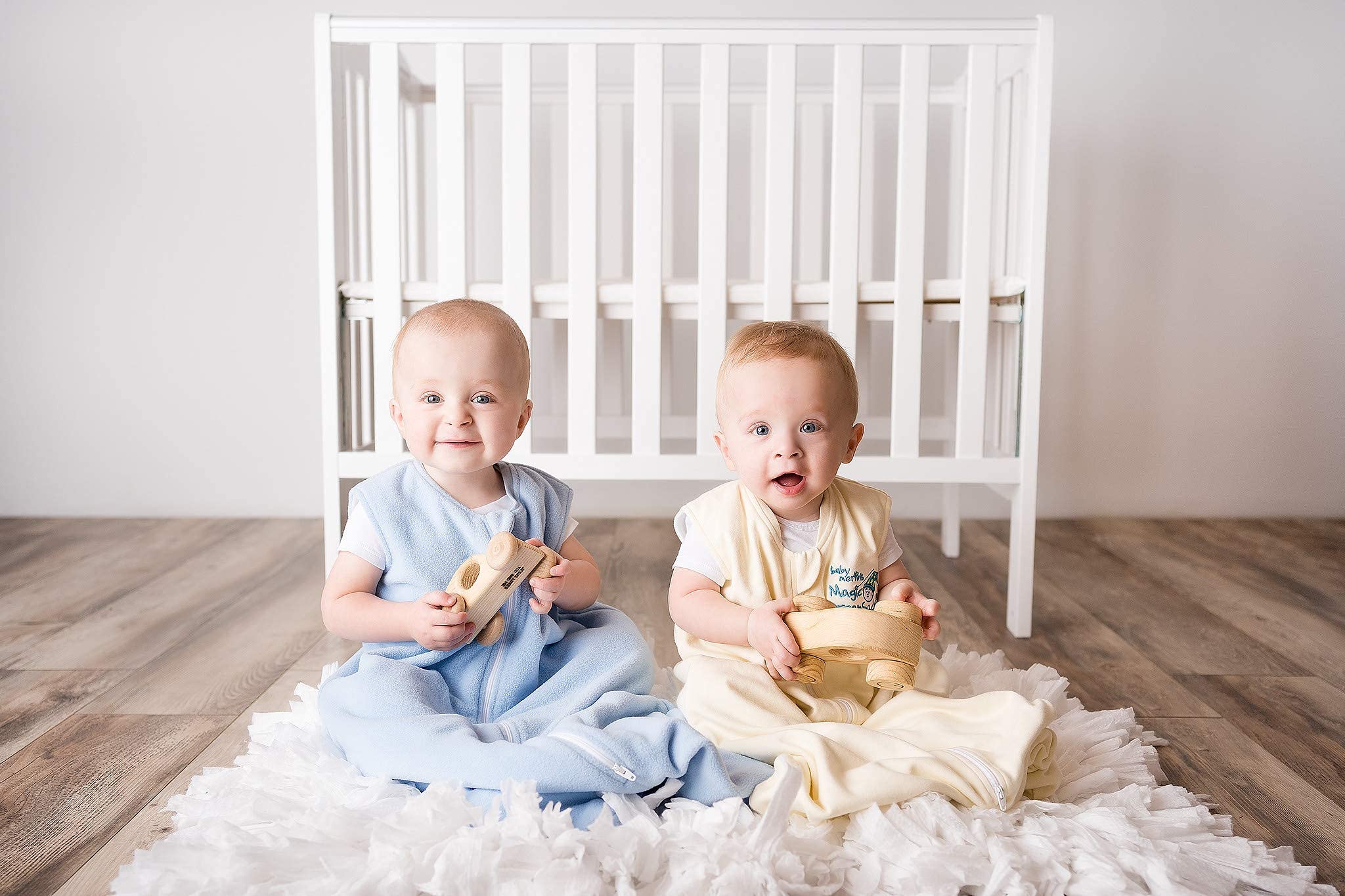 Baby Merlin's Magic Dream Sack - Microfleece Baby Wearable Blanket - Blue - Baby Sleep Sack 6-12 Months