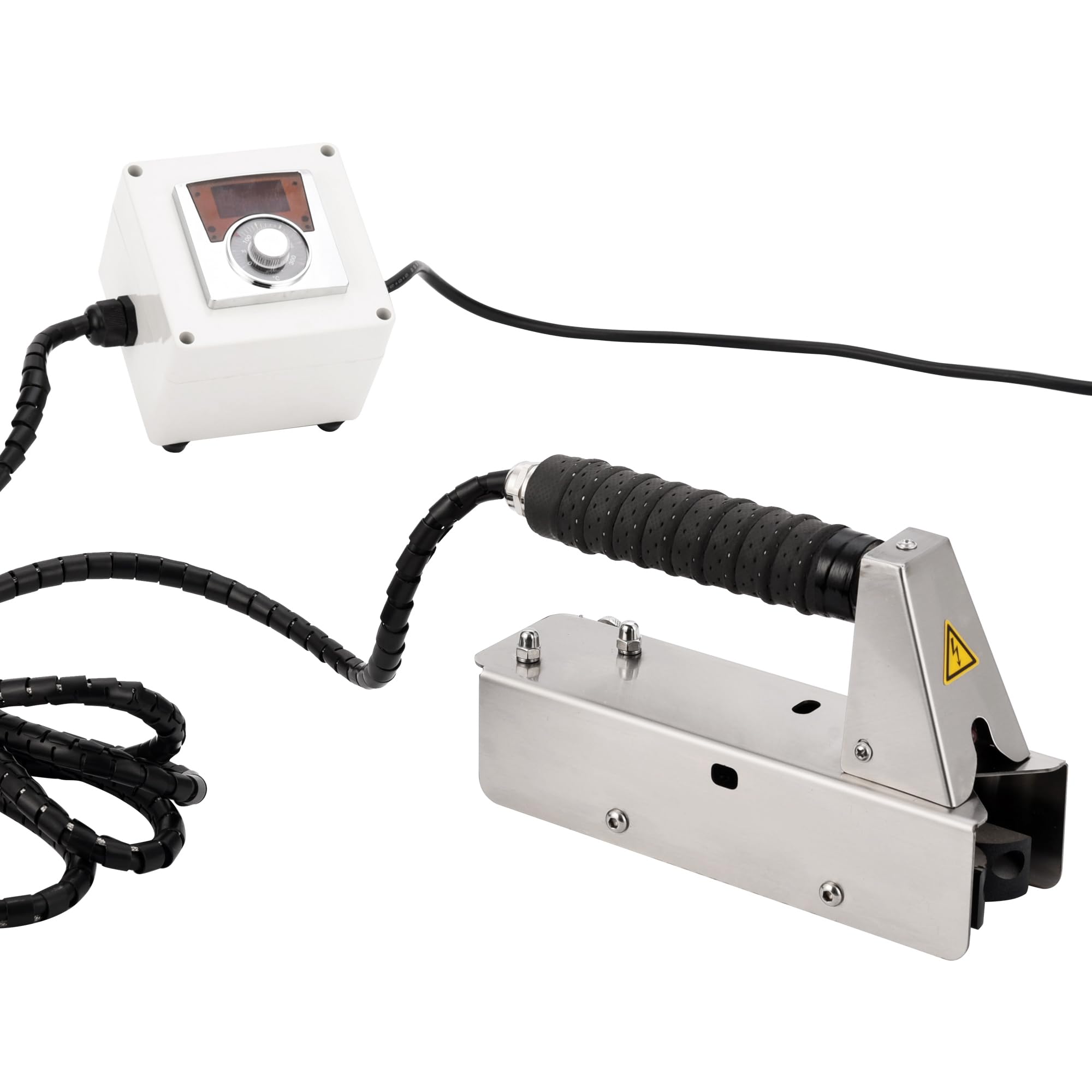 Hand Rotary Sealer with Digital Temperature Controller for Extra-Long Length Industrial Bags,Thick Mylar Bag Continuous Sealing Machine