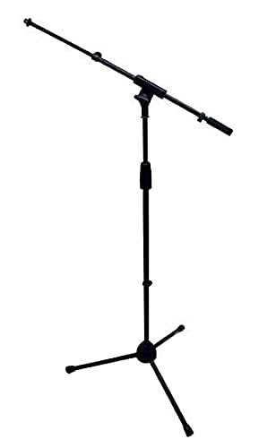 Audio-Technica M4000S Handheld Dynamic Microphone Bundle with Stand, XLR Cable, and Austin Bazaar Polishing Cloth