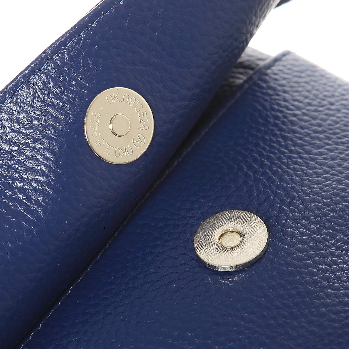 MINICAT Leather Small Crossbody Bags RFID Blocking Cell Phone Purse Wallet for Women(Blue)