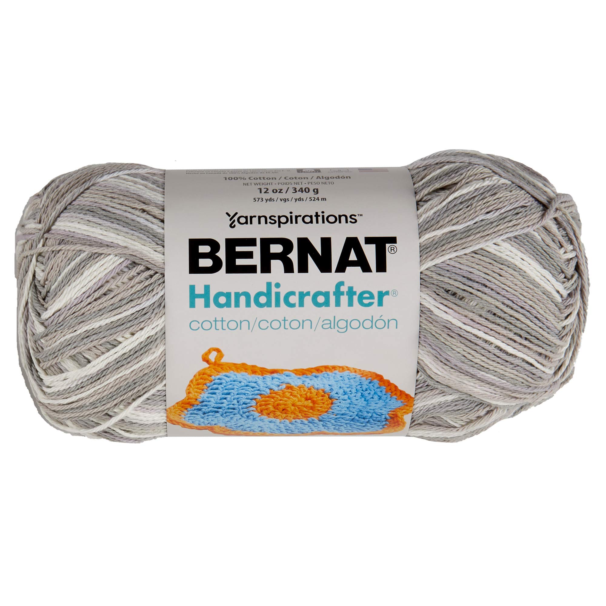 Bernat Handicrafter Cotton Ombres Yarn (340G/12 OZ), Griege