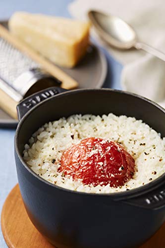 Staub 40509-703 La Cocotte de Gohan, Gray, M, 6.3 inches (16 cm), Rice Cooker, 2 Cups, Cast Enameled Pot, Induction Compatible, Rice Cooker, La Cocotte de Gohan
